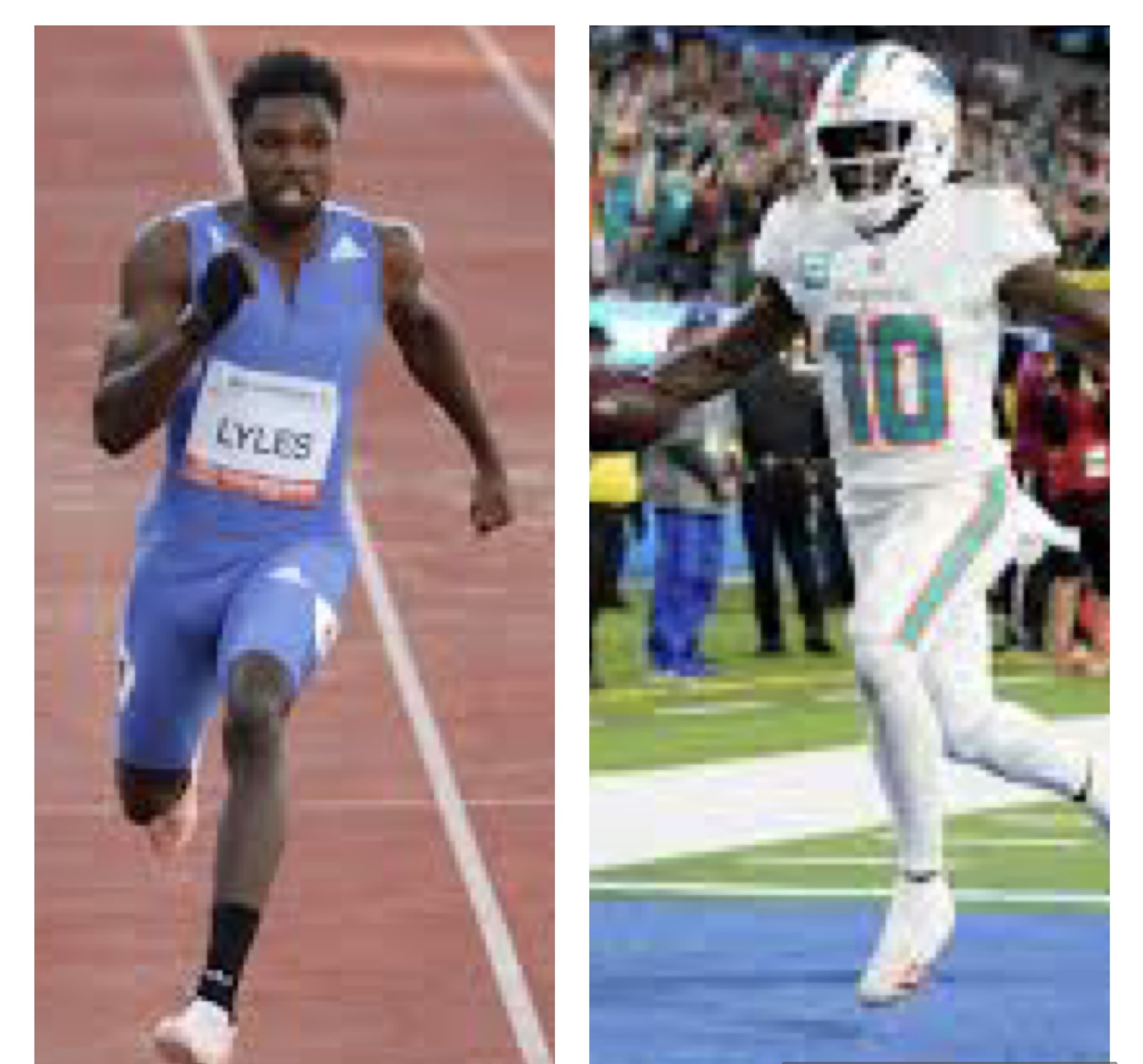 will Tyreek Hill race Noah Lyles at 100m?